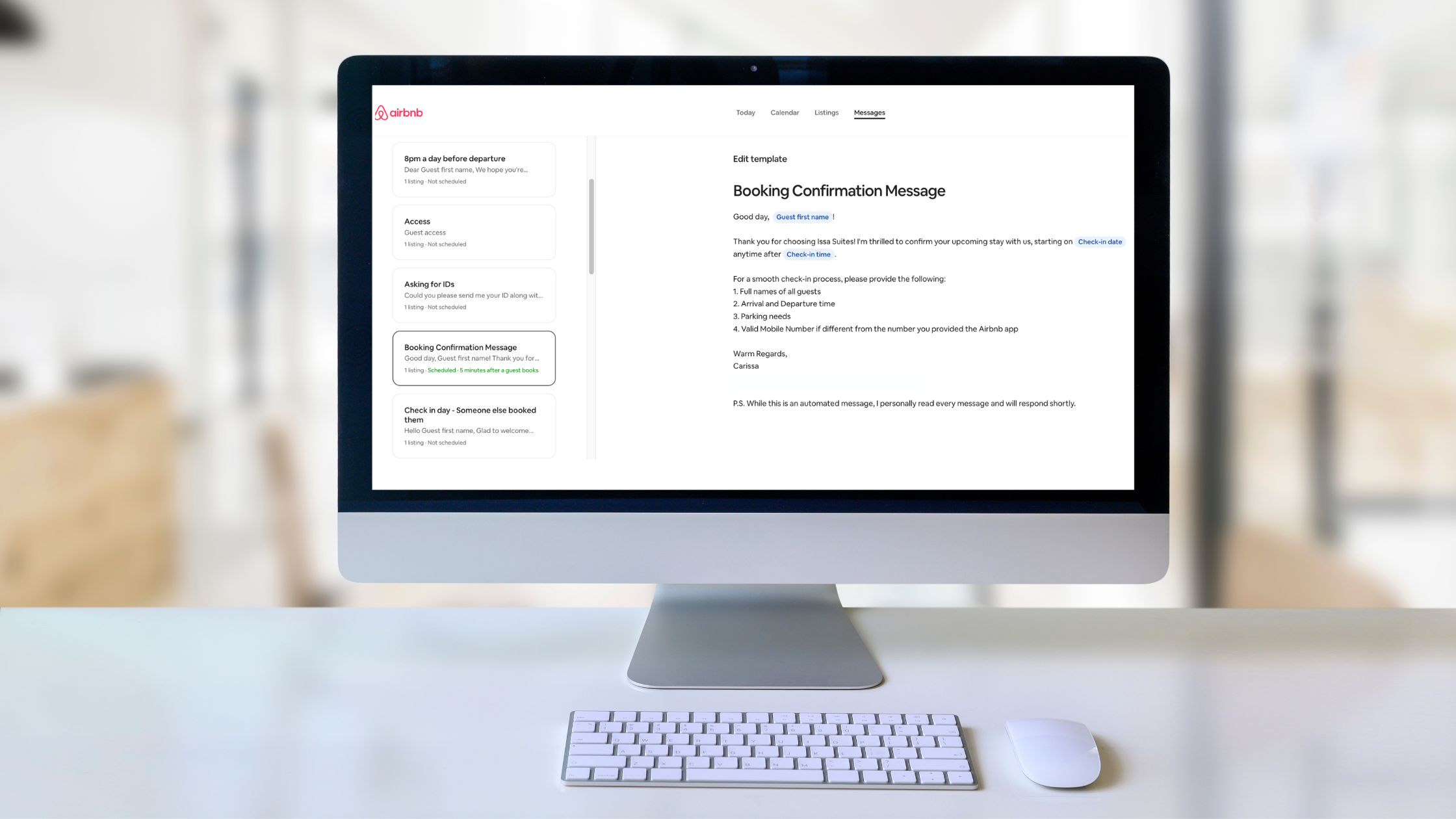 Airbnb Confirmation Message: 5 Details Every Host Should Ask (Free ...